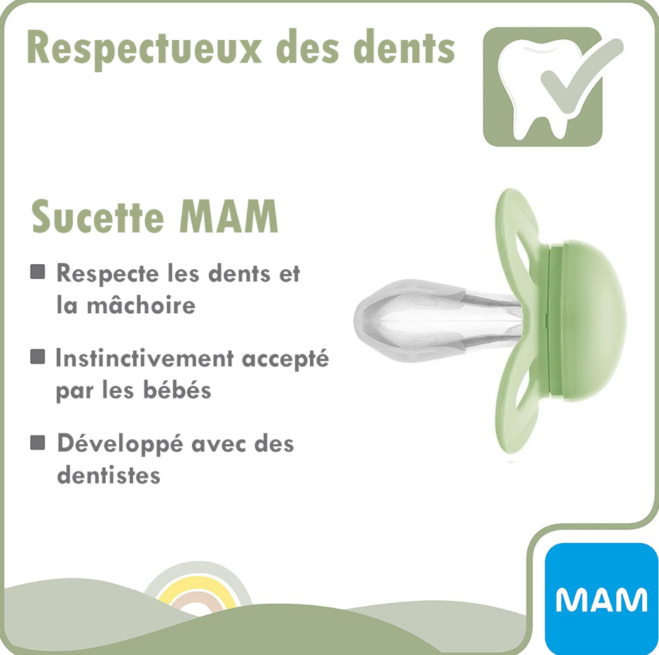 CalinCaline - Nos Sucettes MAM et BIBS Personnalisables